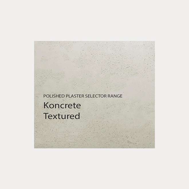 Koncrete Textured – Polished Plaster - Interkas